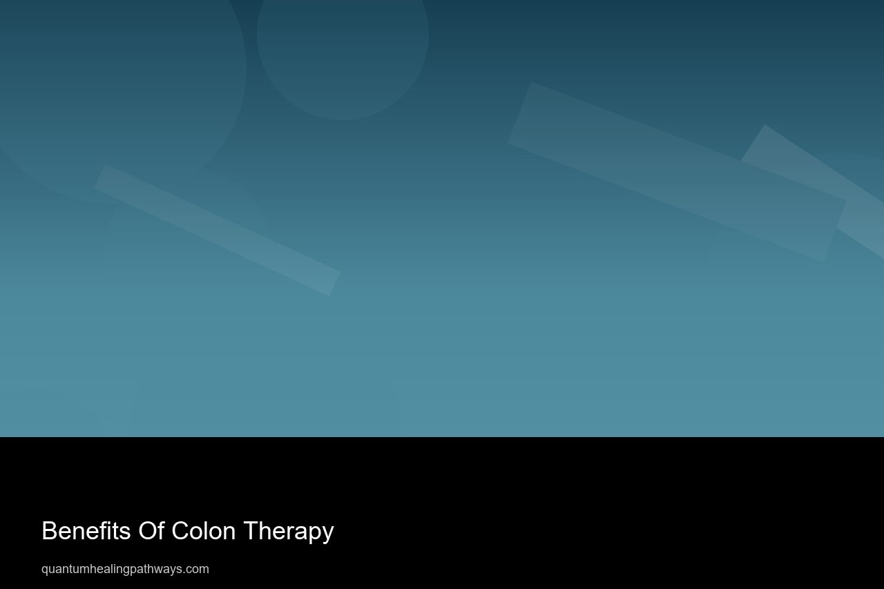 Vital Colon Therapy Benefits: 3 Superb Insights